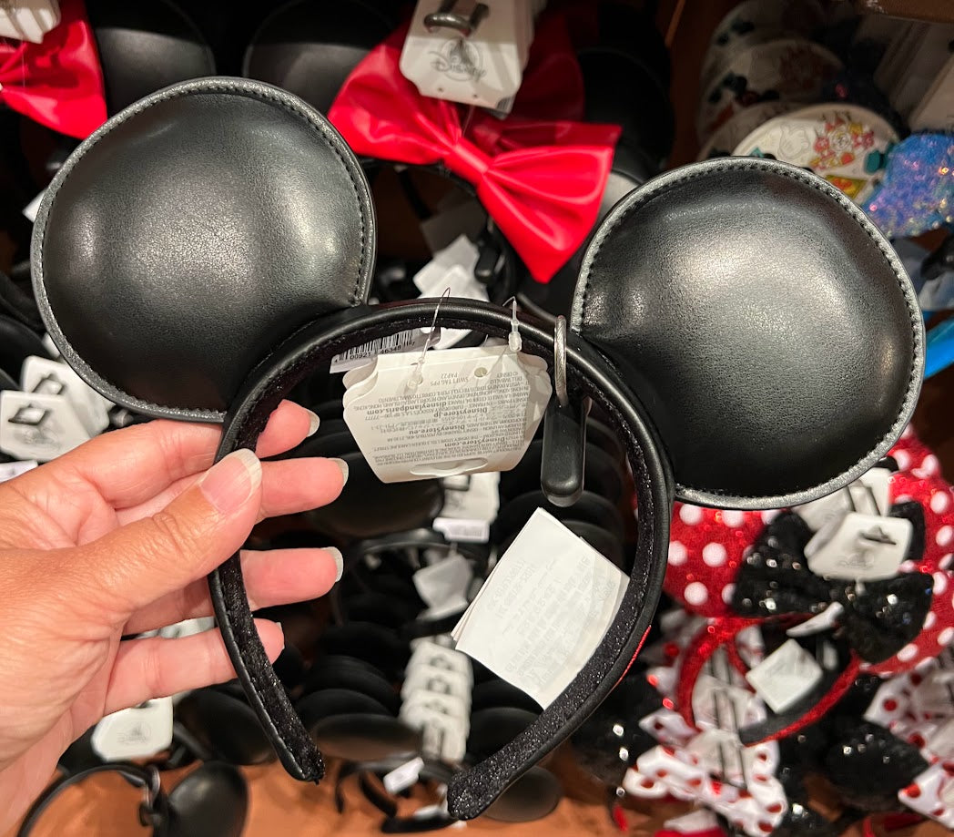 Black Mickey Mouse Autograph Ears Headband – Shopping the Parks