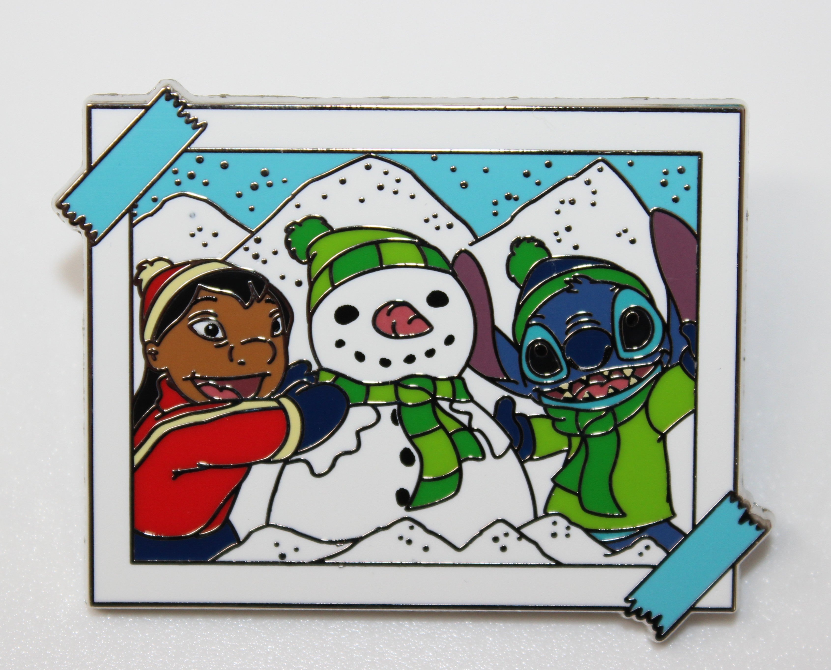 Stitch & Lilo Building a Snowman Stitch Photos Mystery Disney Pin ...