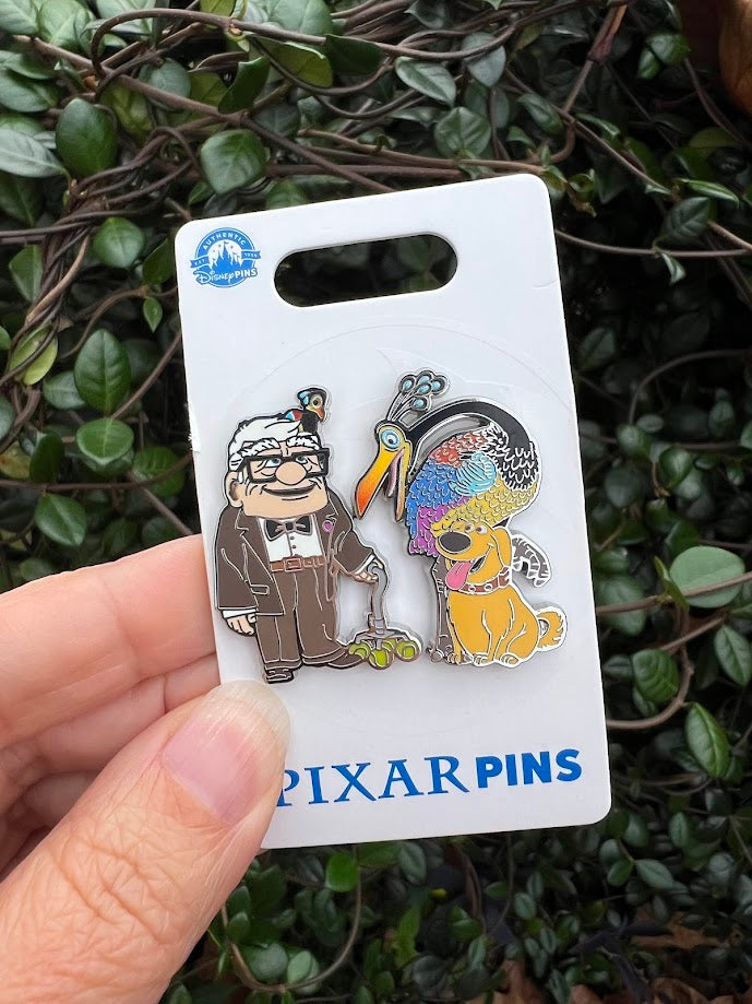 Carl Kevin & Dug Disney Pin Set – Shopping the Parks