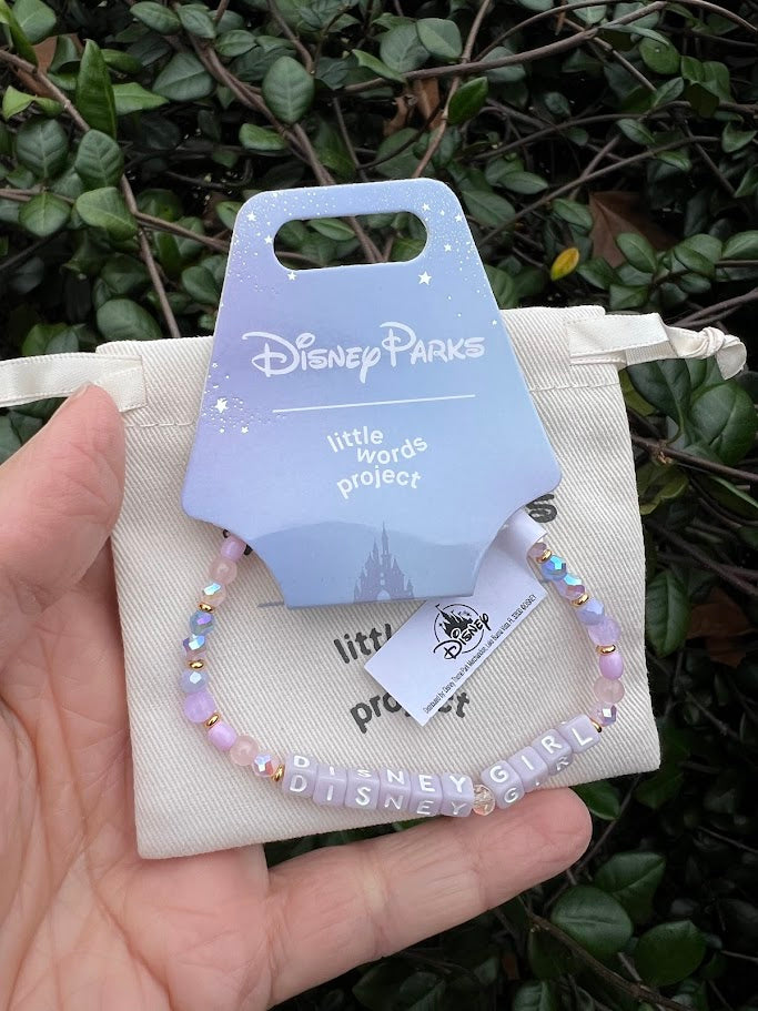 Disney Girl Little Words Project Beaded Disney Bracelet – Shopping the ...