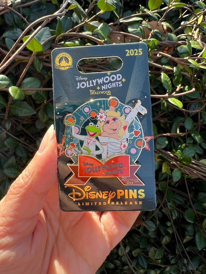 Kermit & Miss Piggy Jollywood Nights Limited Release Disney Pin ...
