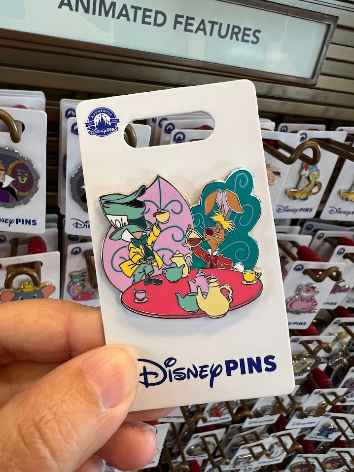 Mad Hatter & March Hare Tea Party Disney Pin – Shopping the Parks