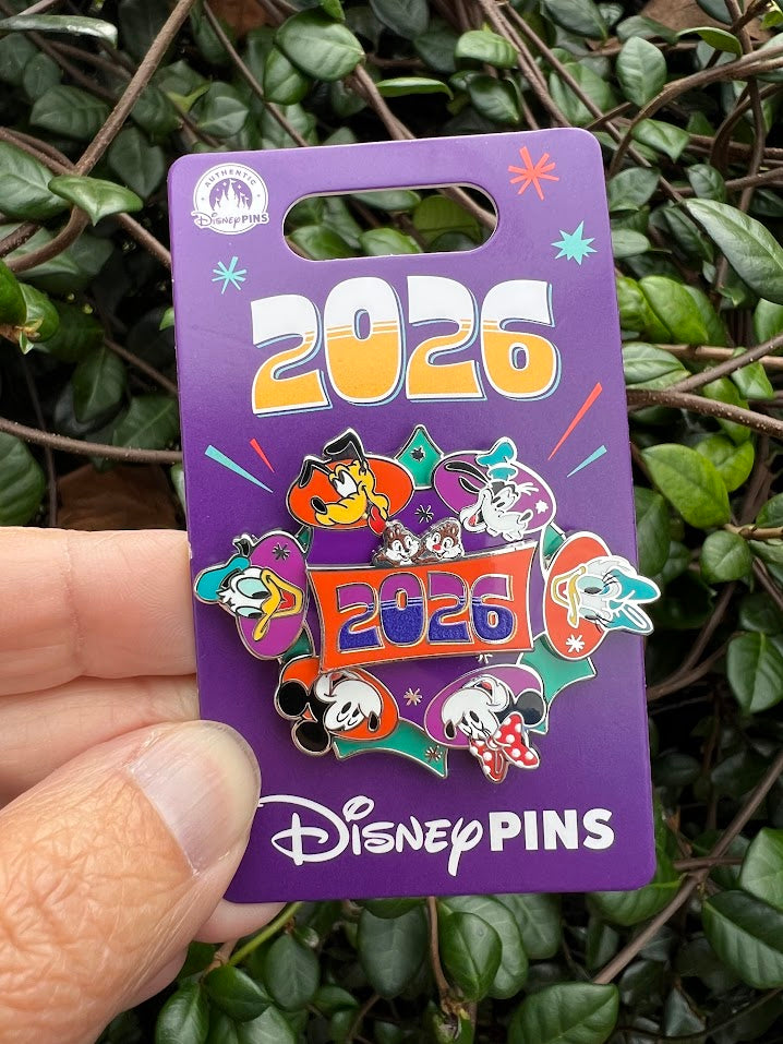 Mickey & Friends 2026 Spinner Disney Pin – Shopping the Parks