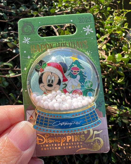 Mickey Mouse Contemporary Resort Happy Holidays 2025 Disney Pin ...