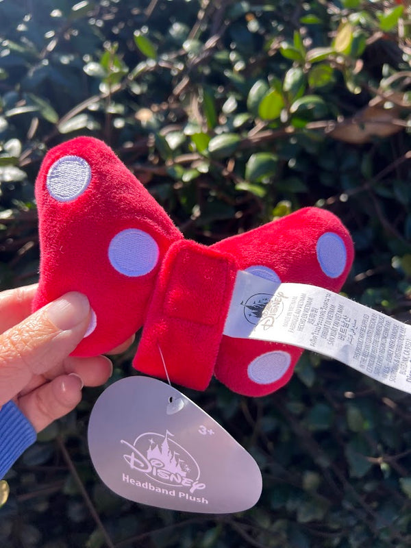Minnie Mouse Bow Headband Plush – Shopping the Parks