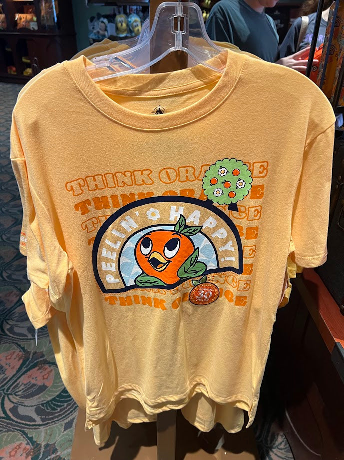 Orange Bird Think Orange 2025 Epcot Flower & Garden Festival T-Shirt ...