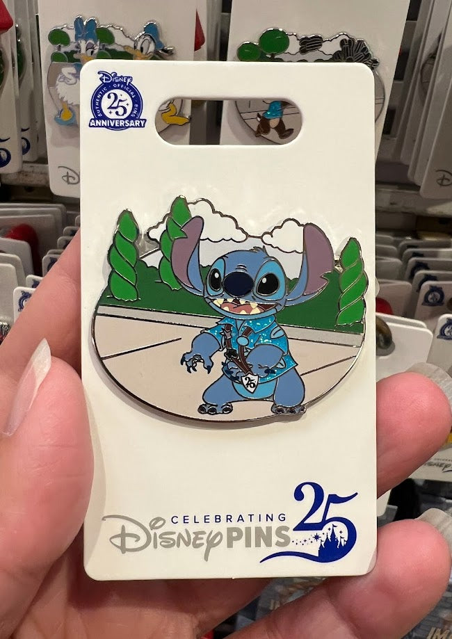 Stitch Pin Trading 25th Anniversary Disney Pin – Shopping the Parks